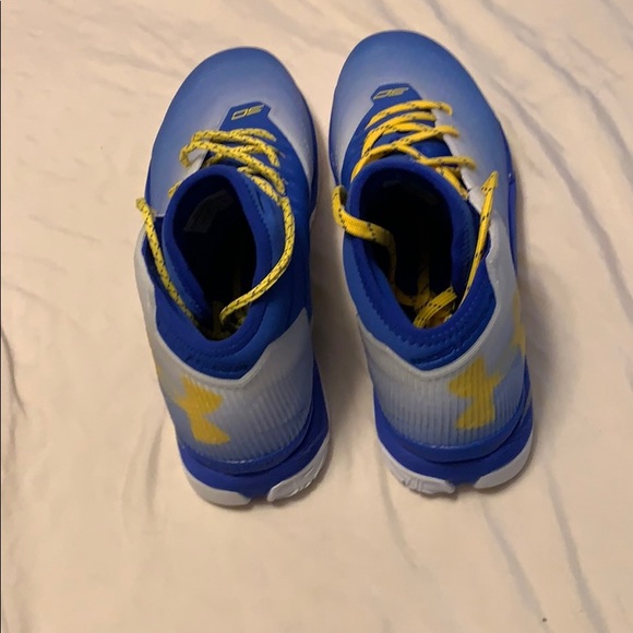 Under Armour | Shoes | New Steph Curry 25 Blue Yellow Size 5 | Poshmark